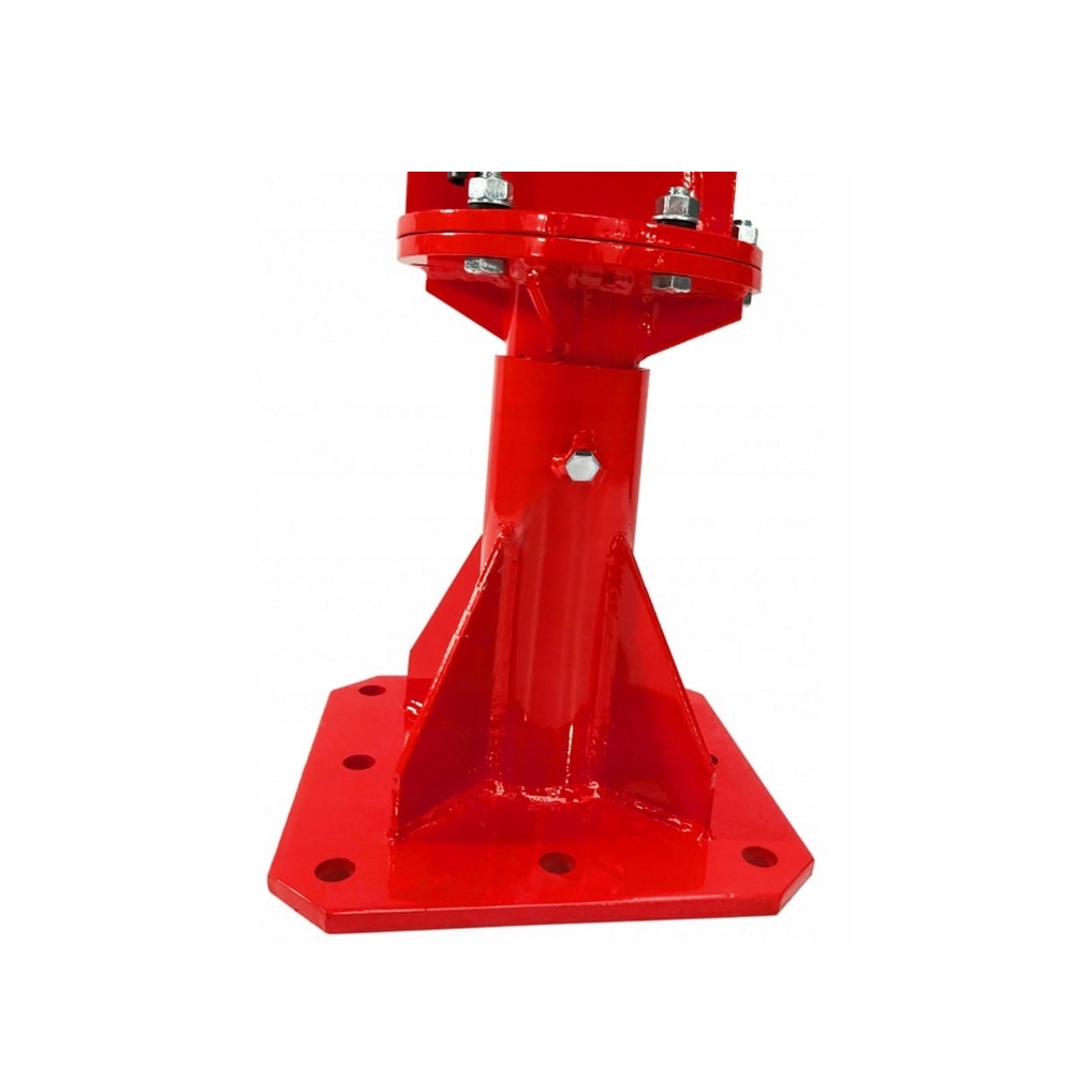 Macara hidraulica rotativa, capacitate 1 tone, prindere in podea, Verke ...