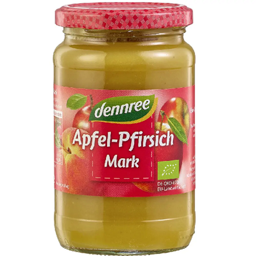 Bio Piure de Mere si Piersici Dennree 360 g - eMAG.ro