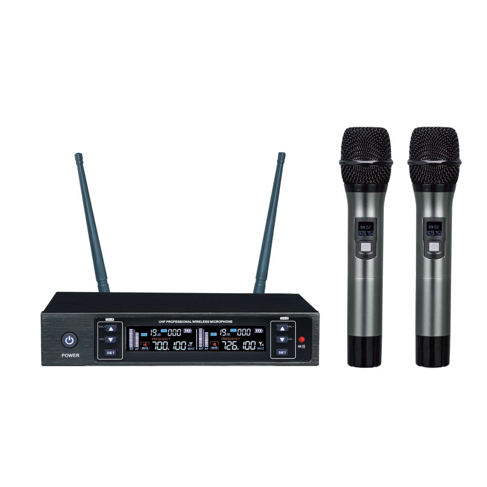 Microfoane wireless UHF DIVA SP20, Receptor, 2 buc. microfoane - eMAG.ro