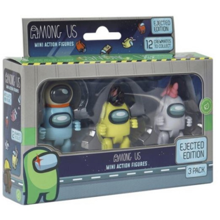 Set mini figurine de actiune Among Us, P.M.I, Multicolor - eMAG.ro