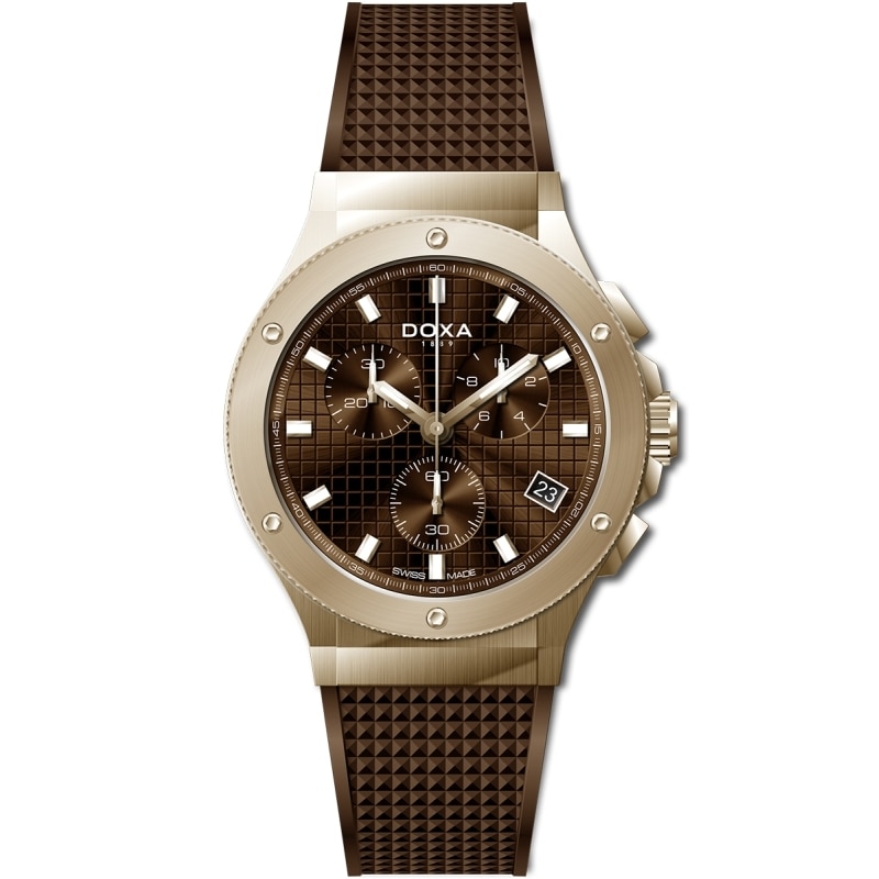 Ceas barbatesc Doxa 166.90.321.29 Quartz Auriu - eMAG.ro