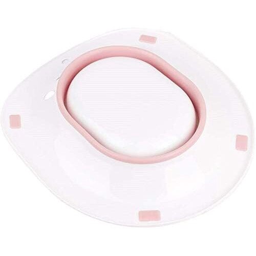 Bideu portabil, Sunmostar, Polimer, Pliabil, Alb/Roz - eMAG.ro