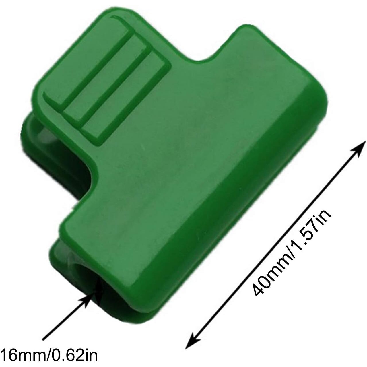 Set 40 cleme pentru sera, Sunmostar, Plastic, 16mm, Verde - eMAG.ro