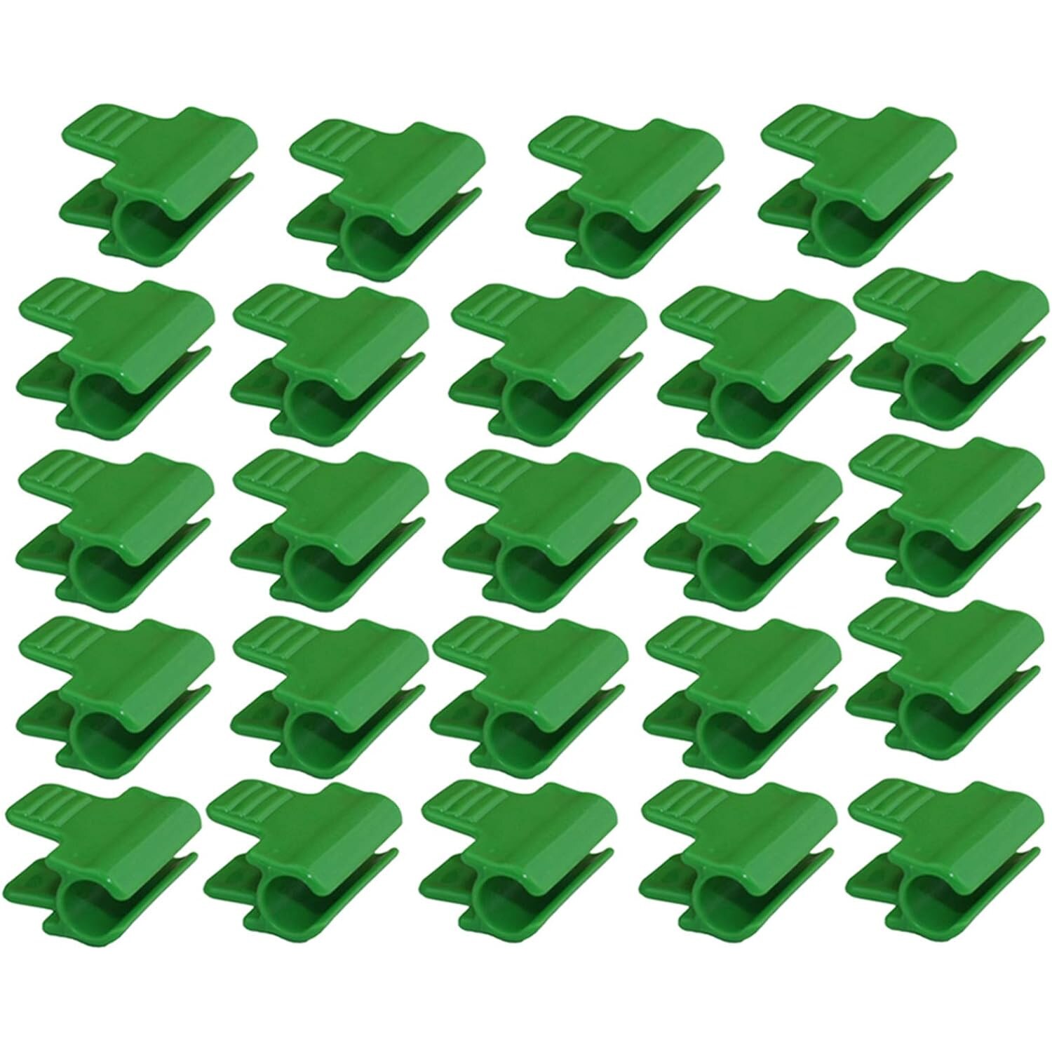 Set 40 cleme pentru sera, Sunmostar, Plastic, 16mm, Verde - eMAG.ro