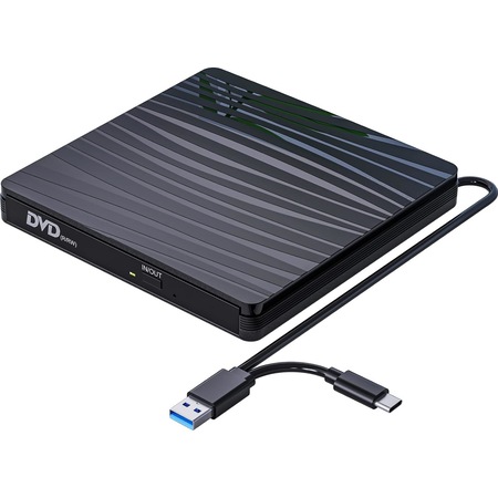 Unitate optica externa CD/DVD, Sunmostar, CD Burner, USB3.0 Type-C ...