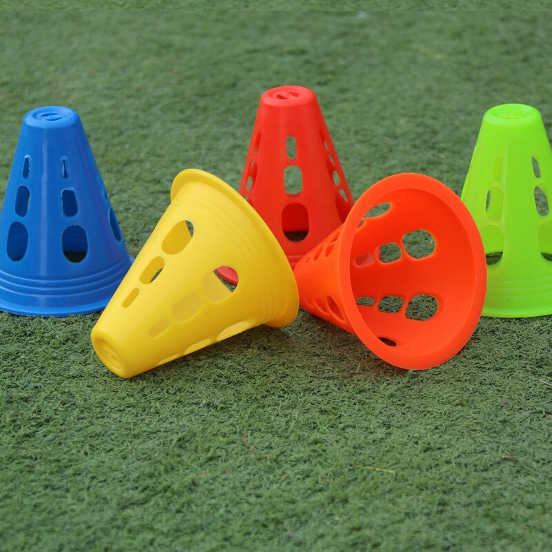 Set 50 jaloane/conuri de antrenament, Sunmostar, 8 x 8.5 cm, Multicolor ...
