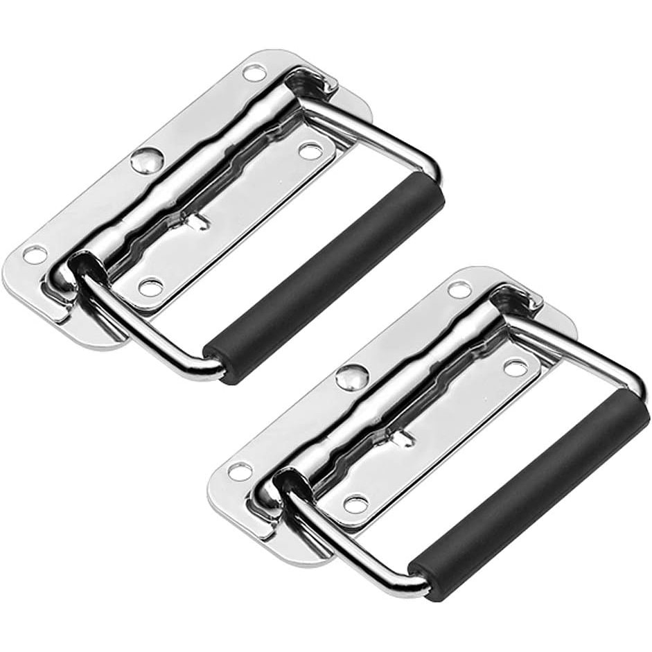 Set 2 manere pliabile pentru lada portabila, Sunmostar, 110 x 76 mm ...