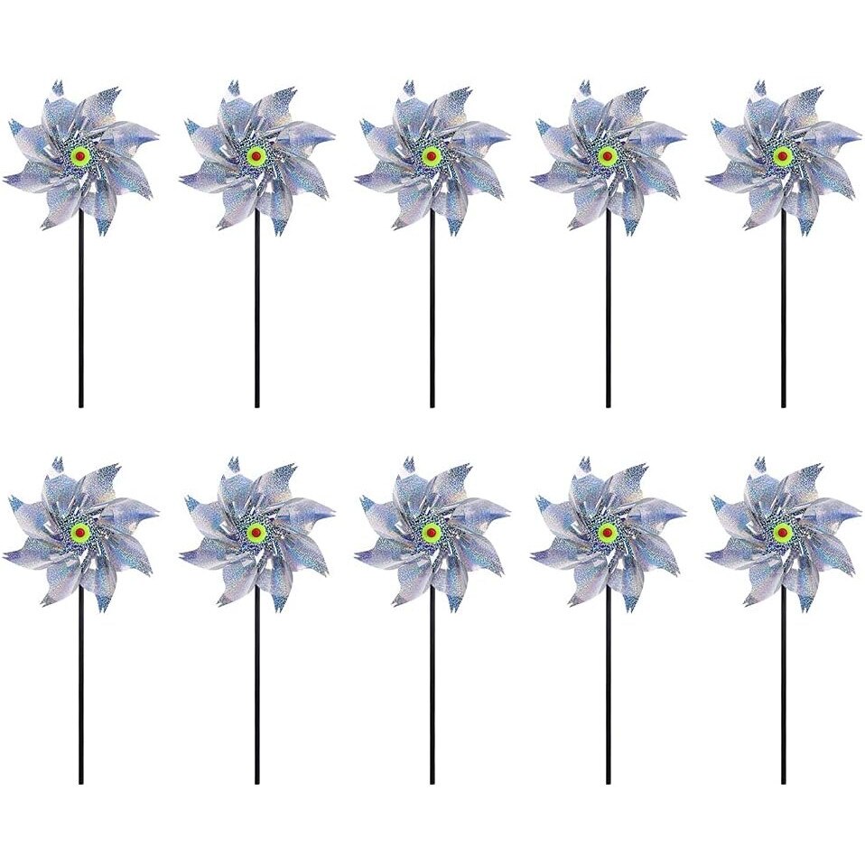 Set 10 mori de vant, Sunmostar, PVC, Multicolor - eMAG.ro