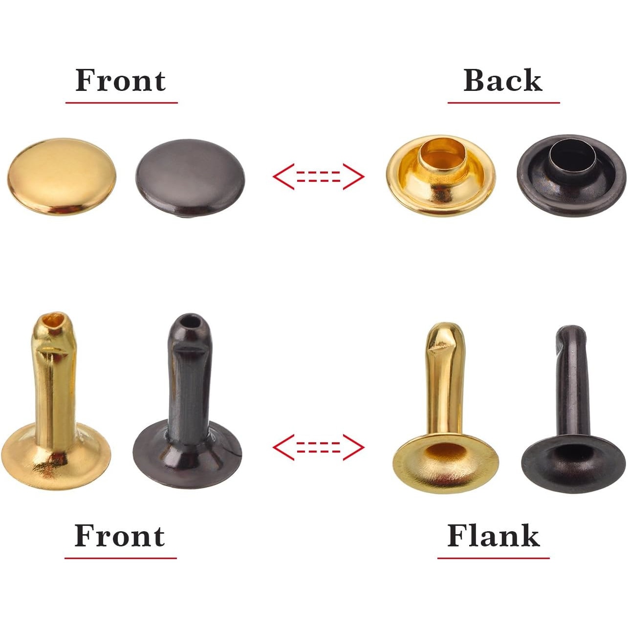 Set 60 Nituri tubulare, Sunmostar, 3 dimensiuni - eMAG.ro