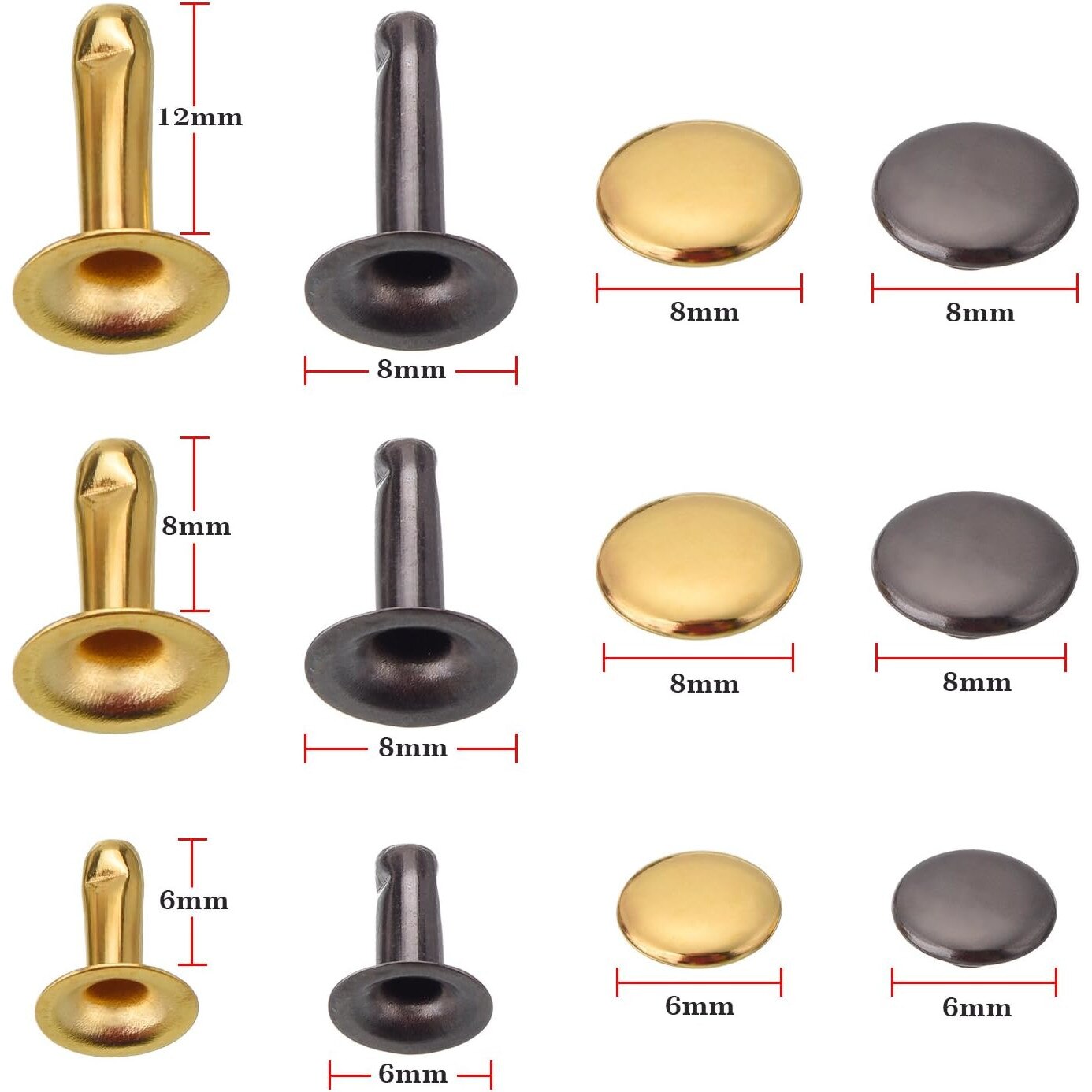 Set 60 Nituri tubulare, Sunmostar, 3 dimensiuni - eMAG.ro