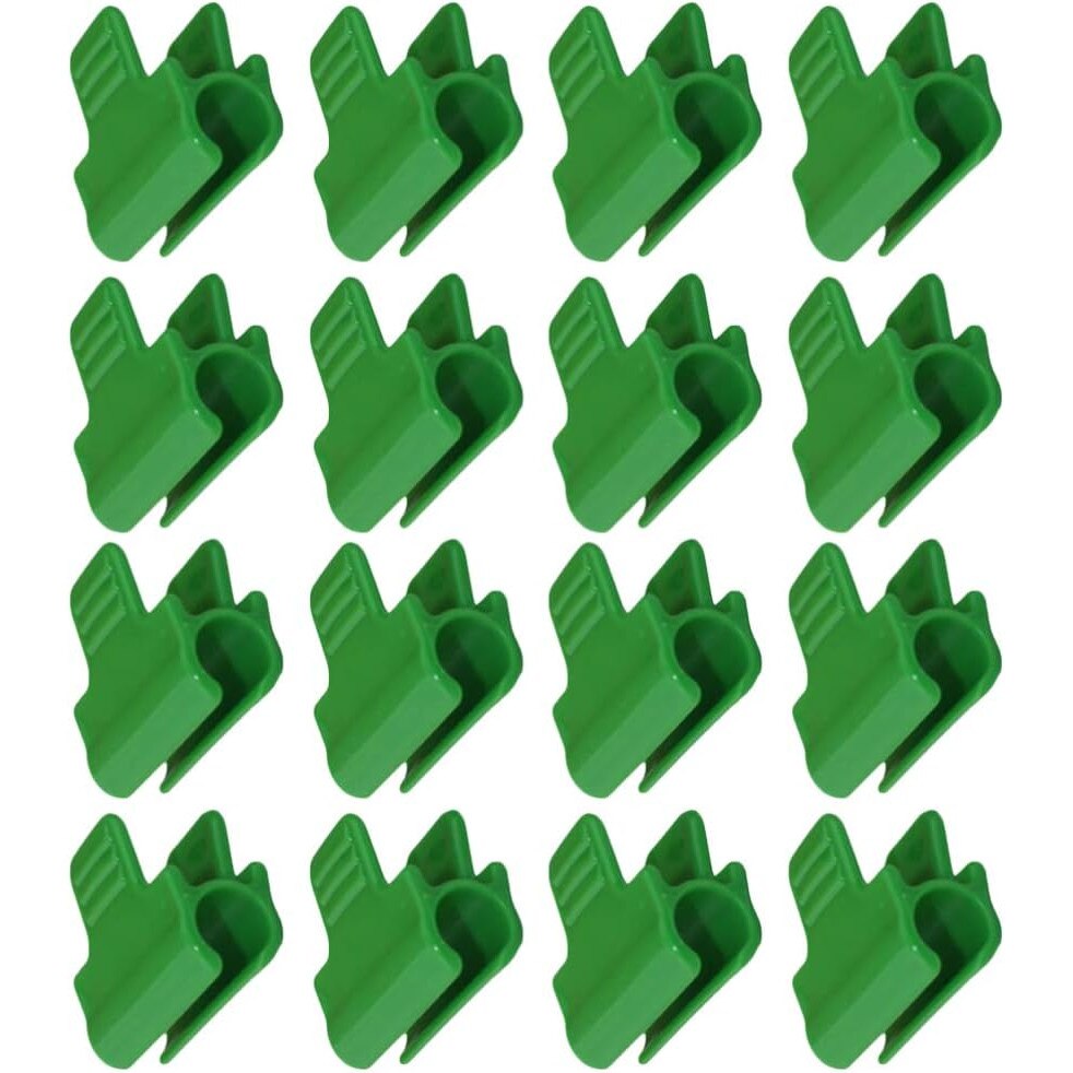 Cleme pentru sere, Sunmostar, Plastic, Verde, 50 buc - eMAG.ro