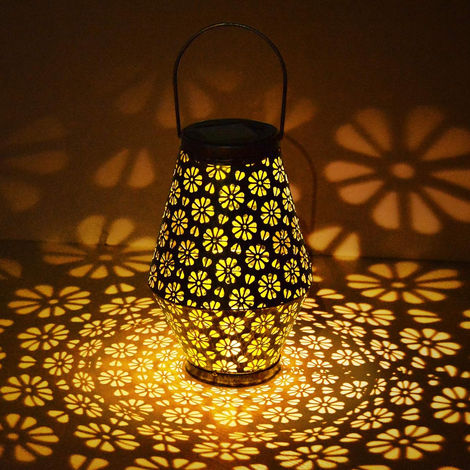 Felinar solar de gradina, Sunmostar, Metal, IP65 - eMAG.ro