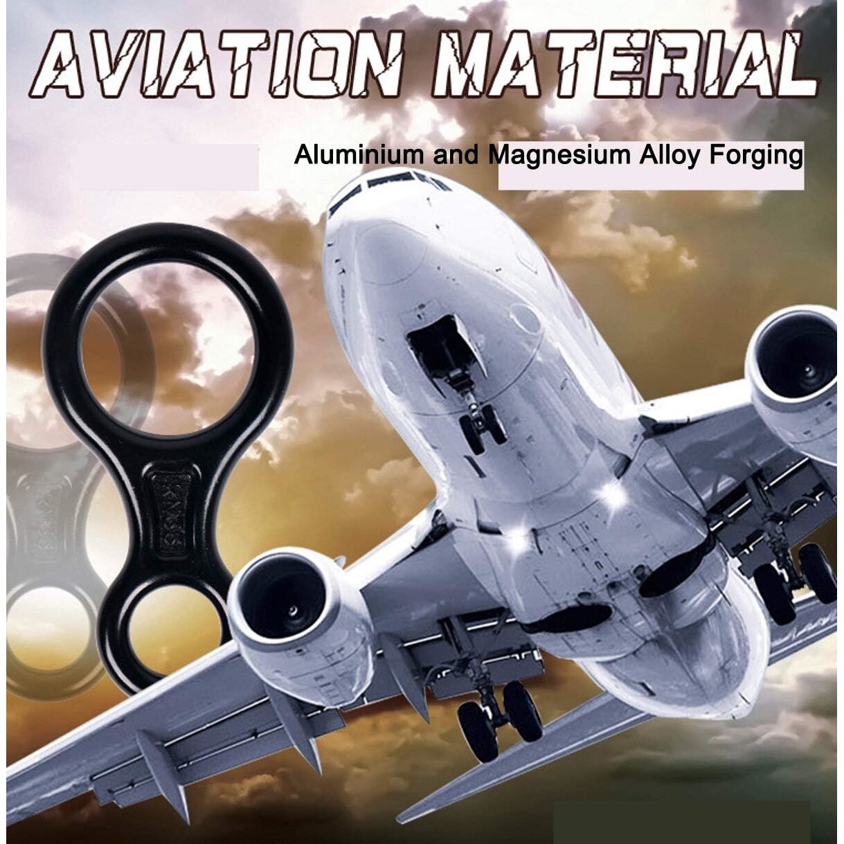 Inel de prindere, Sunmostar, Aluminiu, Negru - eMAG.ro