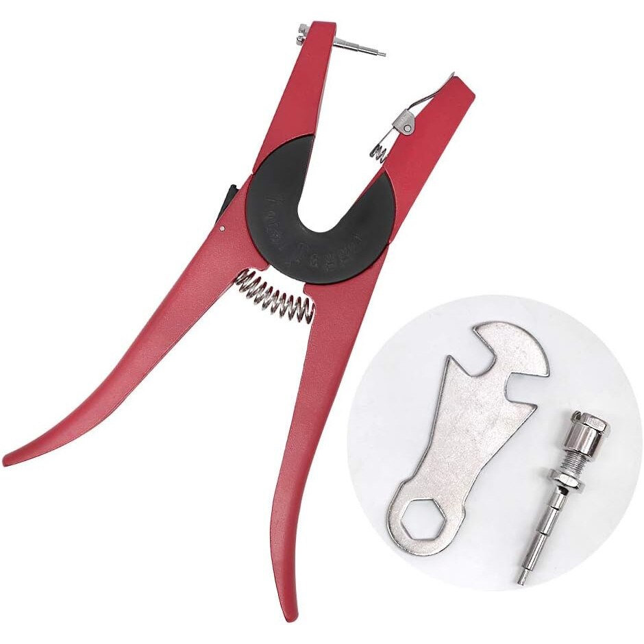 Cleste crotal, Sunmostar, Metal, Rosu - eMAG.ro