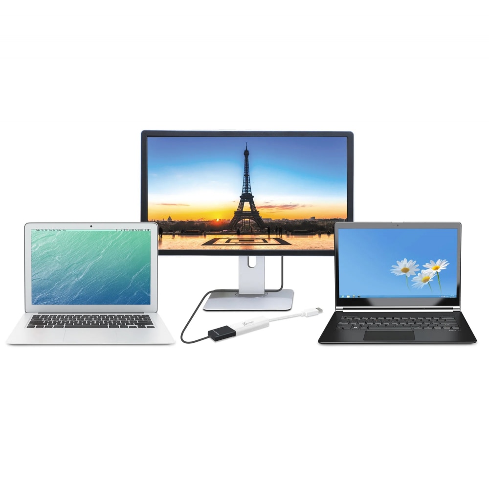 Адаптер j5create JUA254, USB-A към HDMI, Бял - eMAG.bg