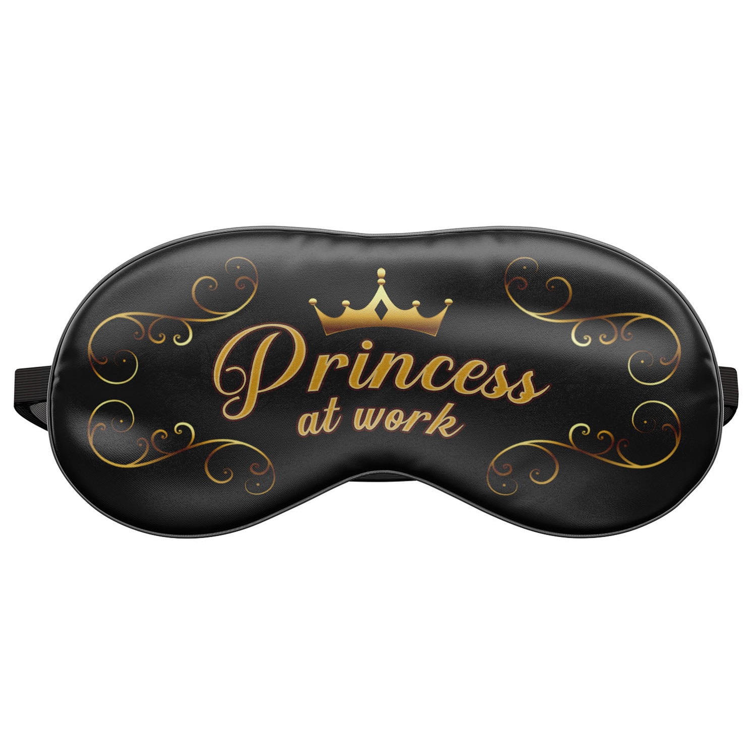 Masca de somn, design Princess at Work - eMAG.ro