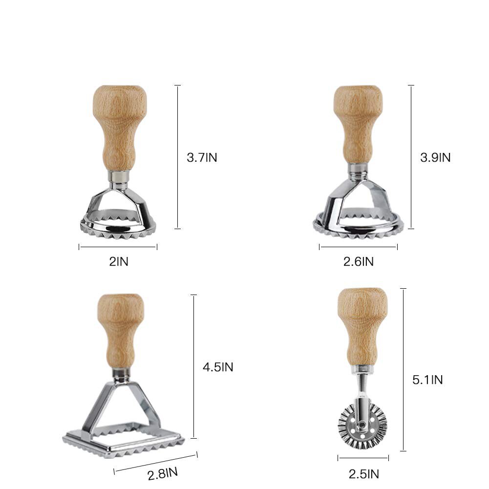 Set 4 Forme pentru prajituri, Metal, Maro/Argintiu - eMAG.ro