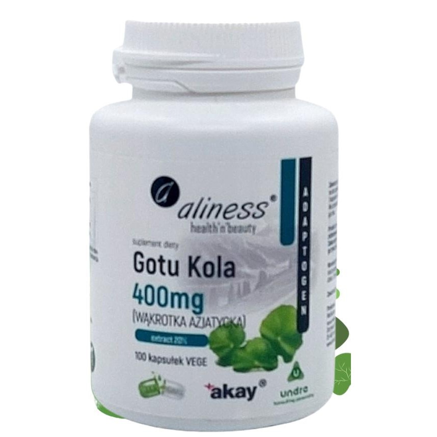 Gotu Kola, Aliness, 400 mg, 100 capsule - eMAG.ro