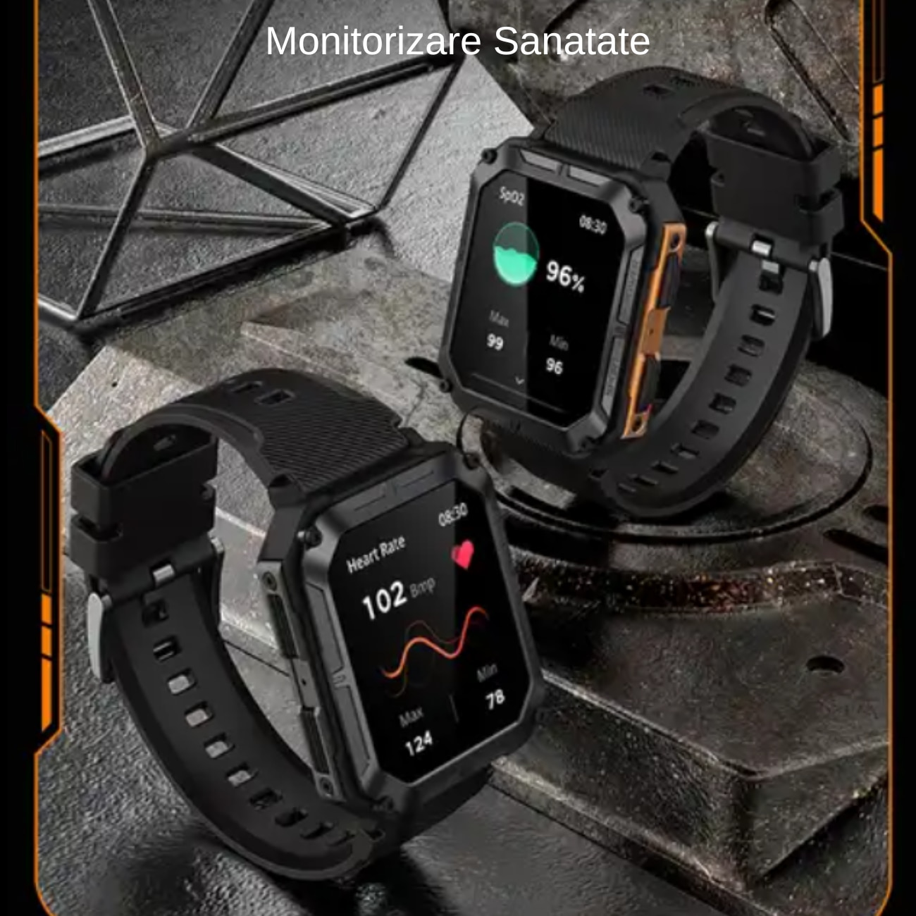 Smartwatch RoHS® C20 Pro Negru, 1.83 inch, Apel bluetooth, Bluetooth 5. ...