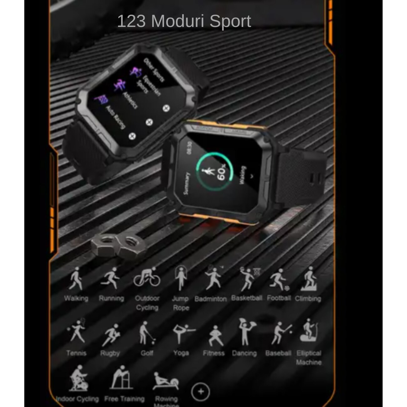 Smartwatch RoHS® C20 Pro Negru, 1.83 inch, Apel bluetooth, Bluetooth 5. ...