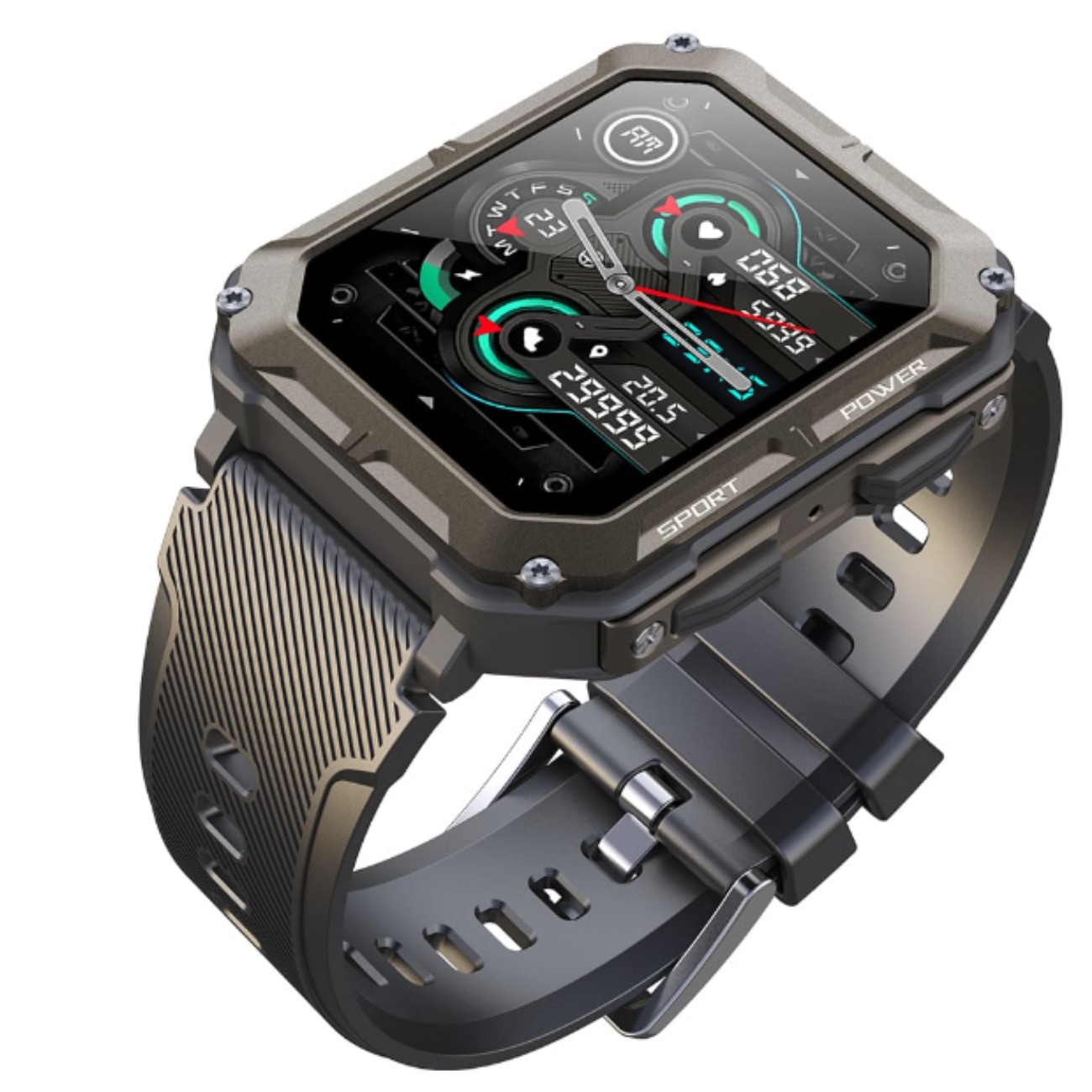 Smartwatch RoHS® C20 Pro Negru, 1.83 inch, Apel bluetooth, Bluetooth 5. ...