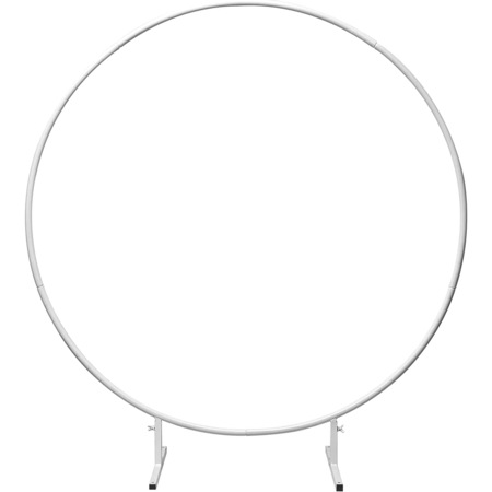 Balon cerc, metal, 1, 8 m, alb - eMAG.ro