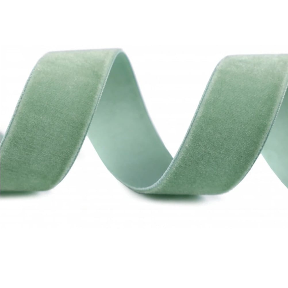 Panglica de catifea 25MM 40 M Verde - eMAG.ro