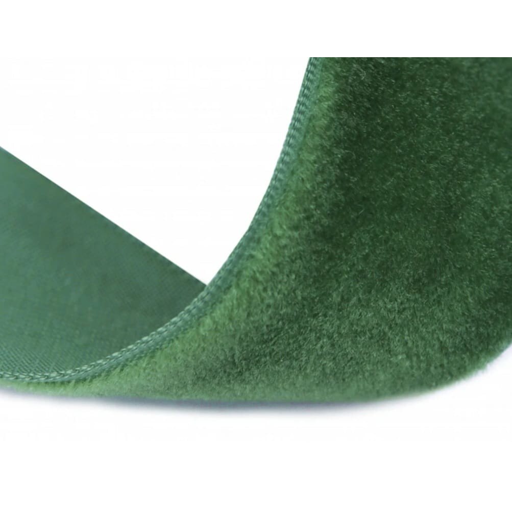 Panglica de catifea 25 MM 40 M, Verde inchis - eMAG.ro