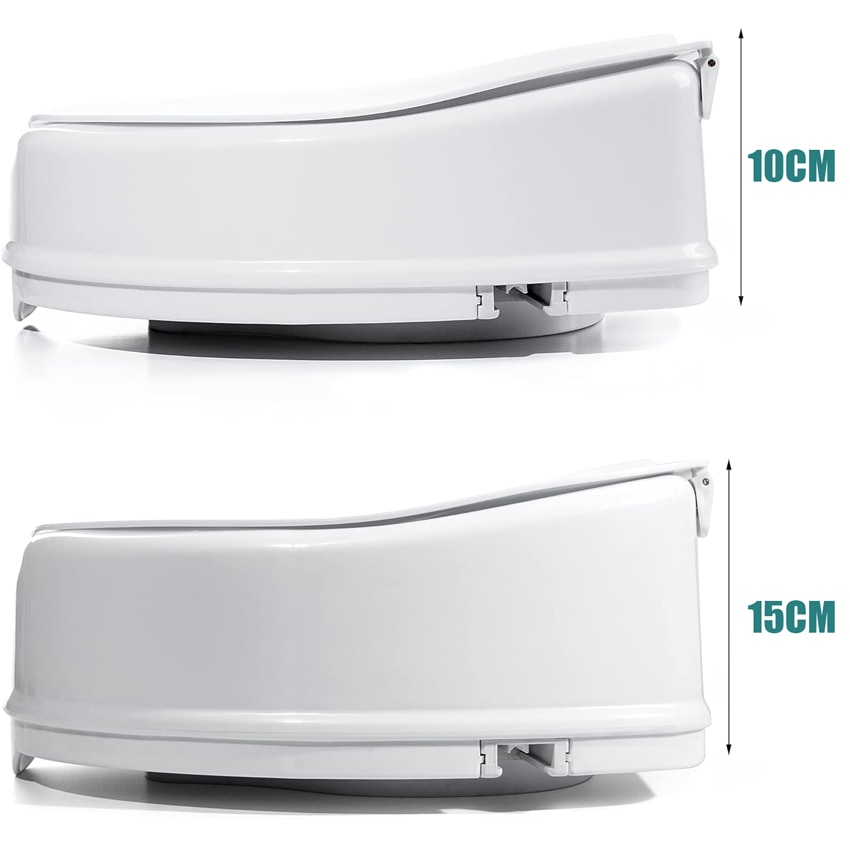 Inaltator WC cu capac Linomag®, 15 cm inaltime, Sistem de prindere ...