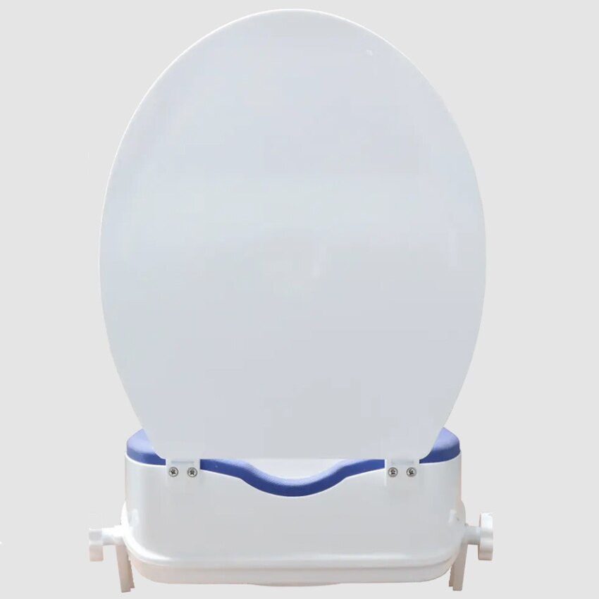 Inaltator WC cu capac Linomag®, 10 cm inaltime, Colac din PU moale ...