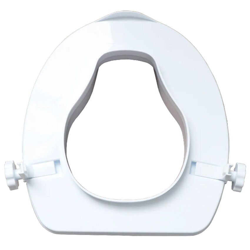 Inaltator WC cu capac Linomag®, 10 cm inaltime, Colac din PU moale ...