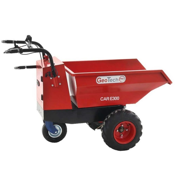 Roaba electrica, cuva rabatabila, Geotech CAR E300, 650 W, 6 km/h ...