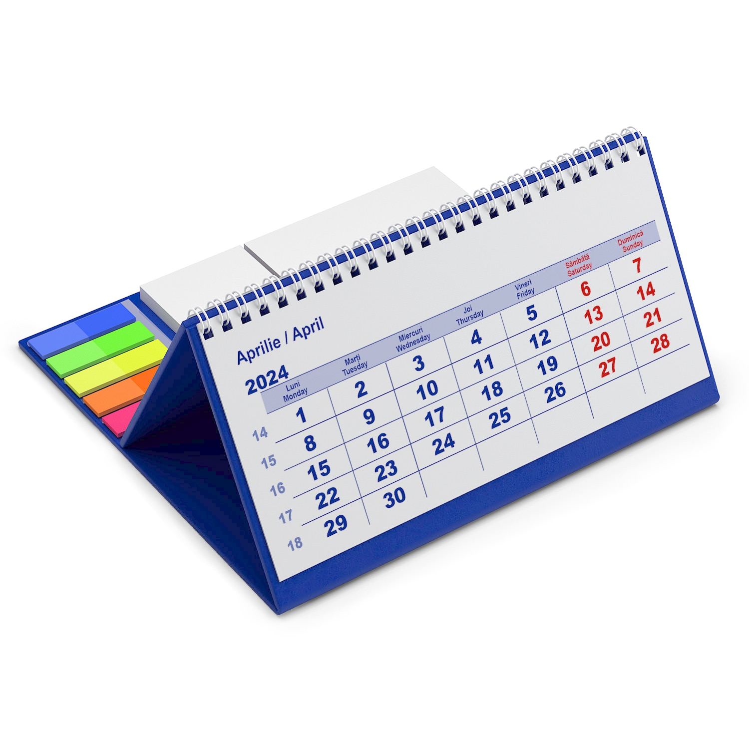 Calendar de birou cu notite repozitionabile Clasic - eMAG.ro
