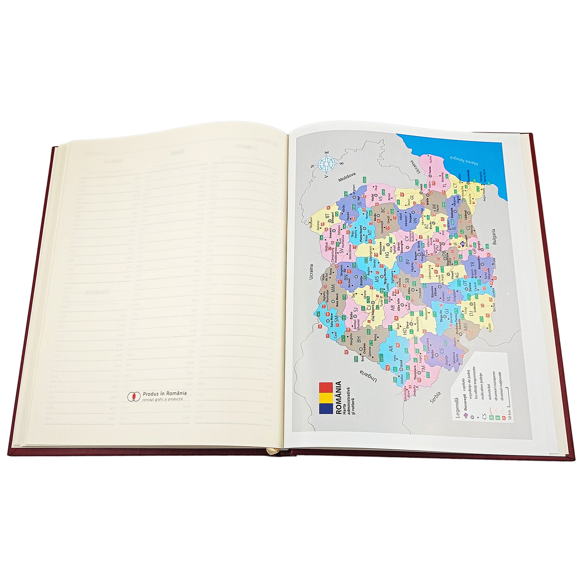 Agenda datata 2024, format A4, pentru programari, cu 152 pagini, cu ...