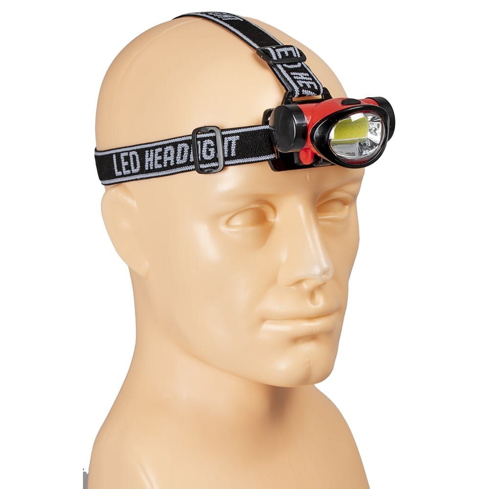 Lanterna de cap LED Libox, LED 3W 300lm, 3 moduri de iluminare ...