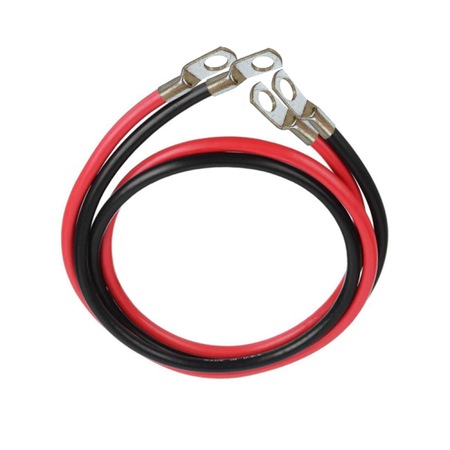 Set cabluri curent acumulatori BluPower 1m x 25mm2 pozitiv si negativ ...