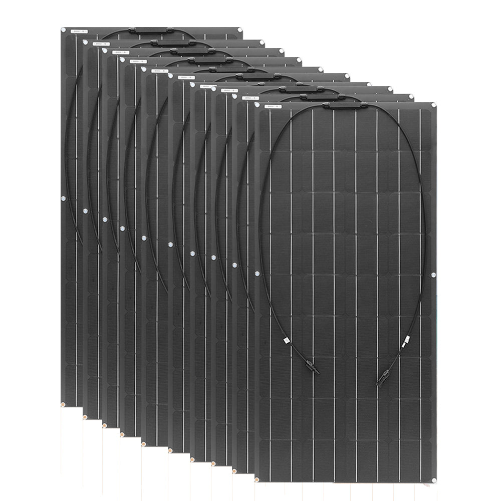 Panou solar, flexibile, 12V, 10X120W, siliciu monocristalin, albastru ...