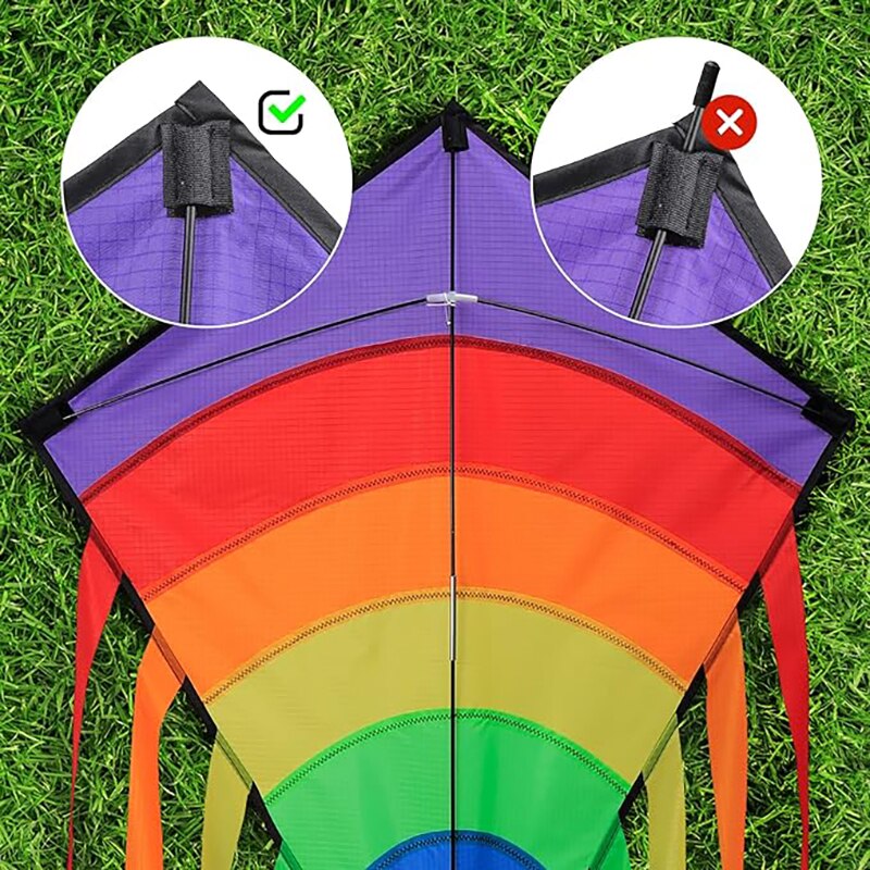 Zmeu pentru copii, Poliester, 80m, 65x73cm, Multicolor - eMAG.ro