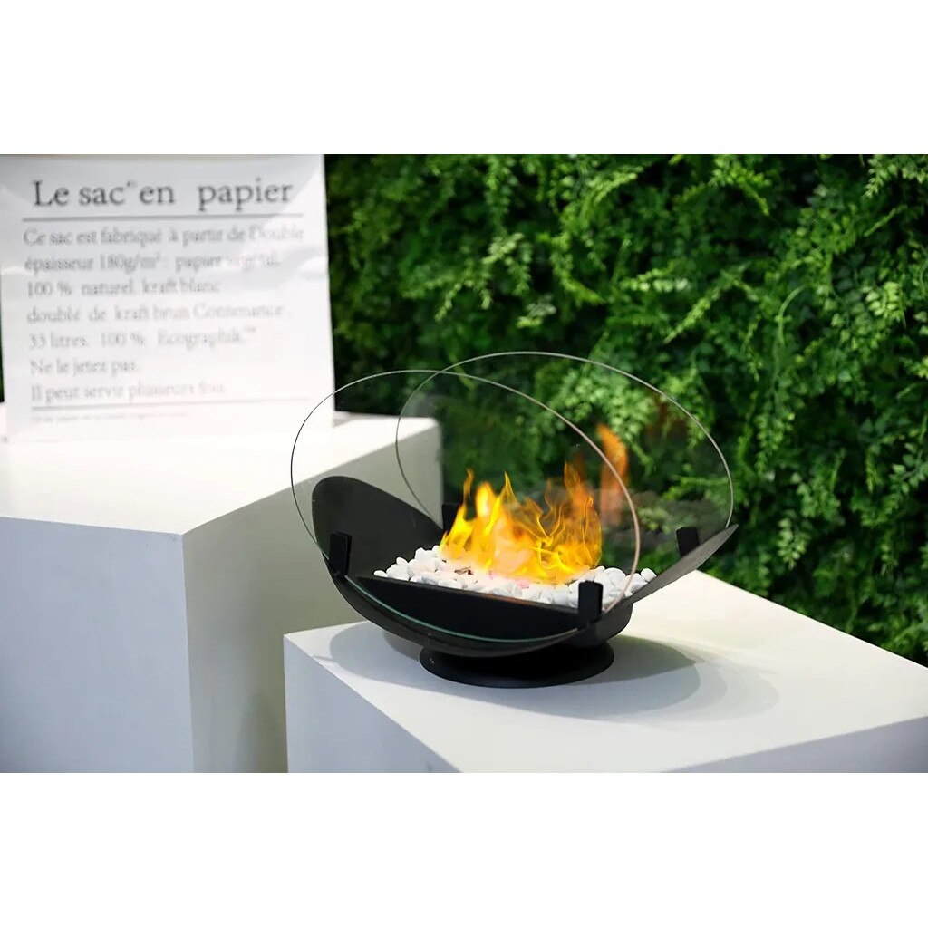 Semineu Bioetanol Oval 32CM, Design Elegant, Functionalitate Moderna ...