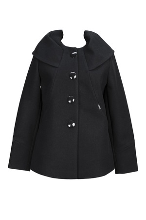 Jacheta dama, din stofa neagra, marimea 52 - eMAG.ro