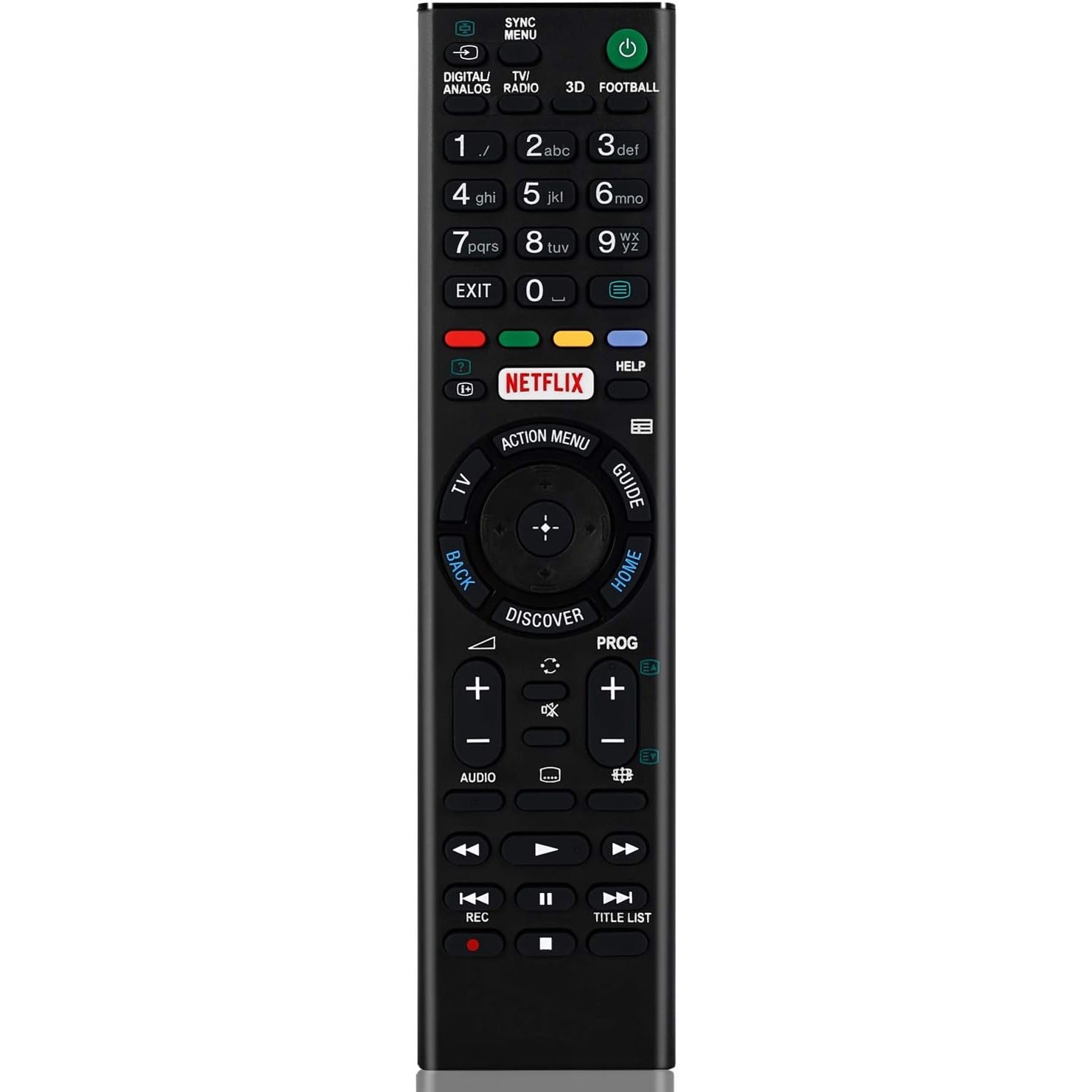 Telecomanda TV, INTECHING RMT-TX100A, Pentru Sony Bravia, Smart TV ...