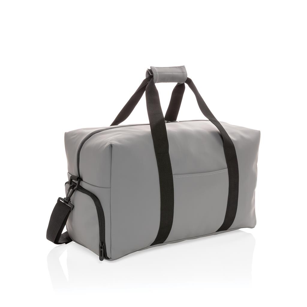 Geanta de weekend, XD Design, Poliuretan, Gri, 28 x 25 x 50 cm - eMAG.ro