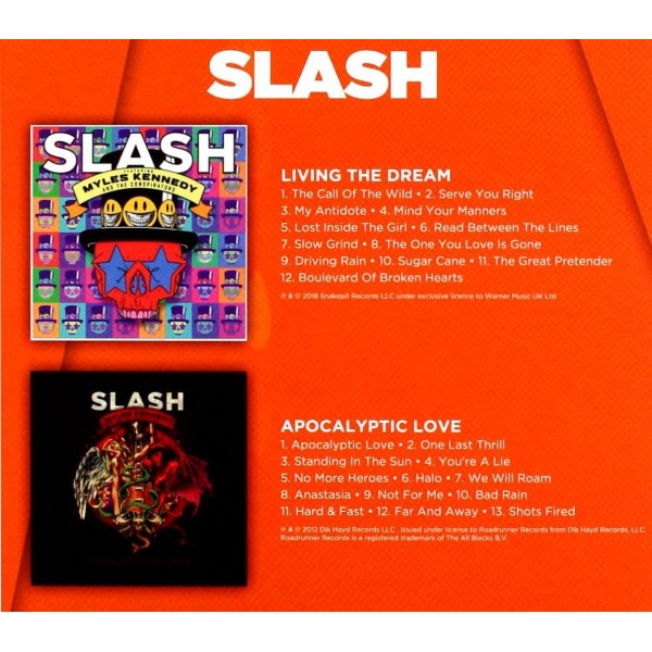 Slash: Living The Dream & Apocalyptic Love [2CD] - eMAG.bg
