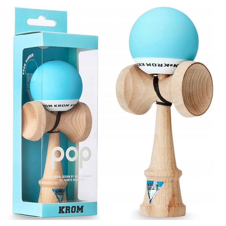 Kendama Krom Pop Sky Blue - eMAG.ro