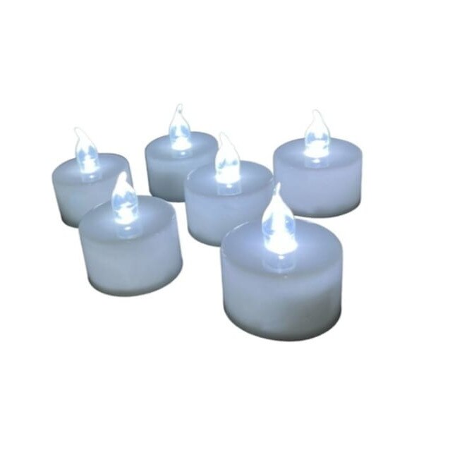 Set 24 buc Lumanari LED, rotunde tip pastila - eMAG.ro