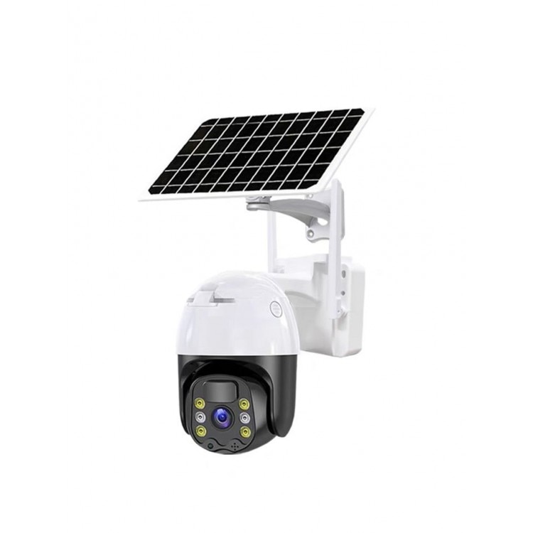 Камера за наблюдение соларна Wifi Microsd карта 128гр Emag Bg