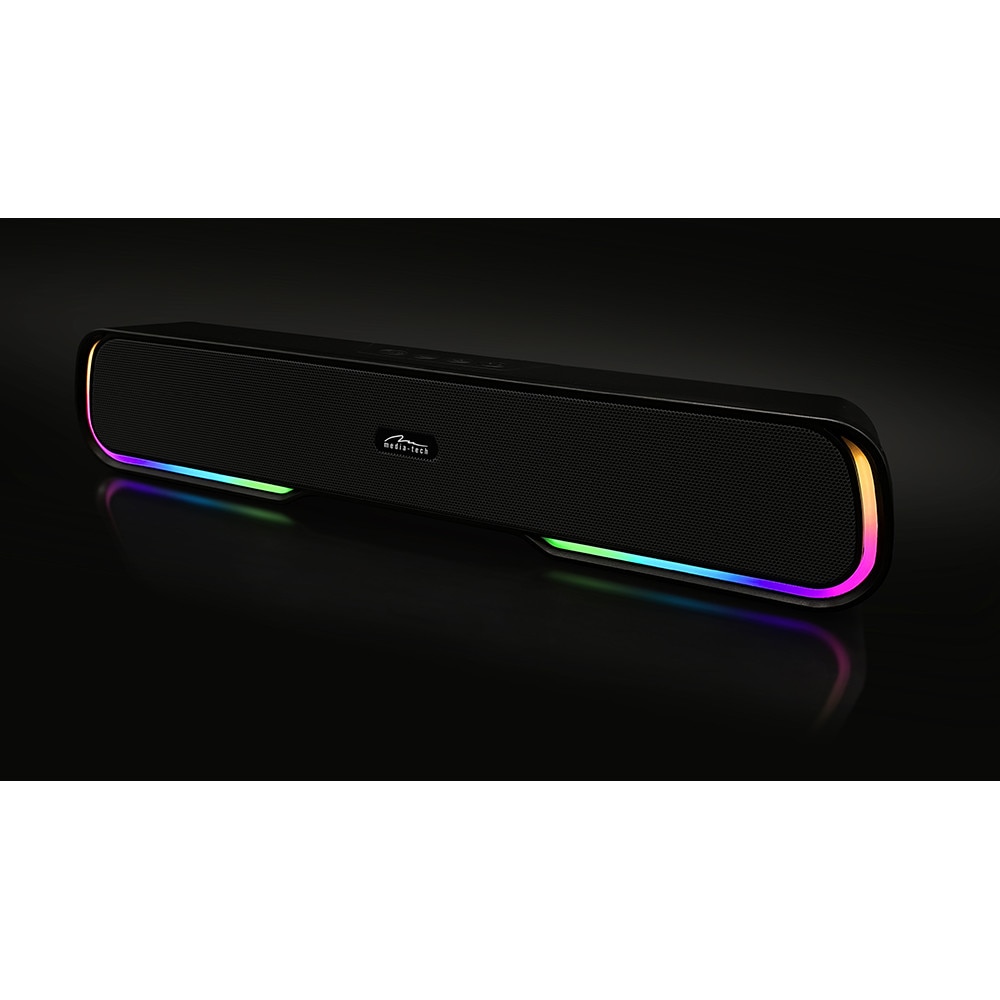 Soundbar portabil Media-Tech Phantom MT3180, 10W RMS, Bluetooth, Negru ...