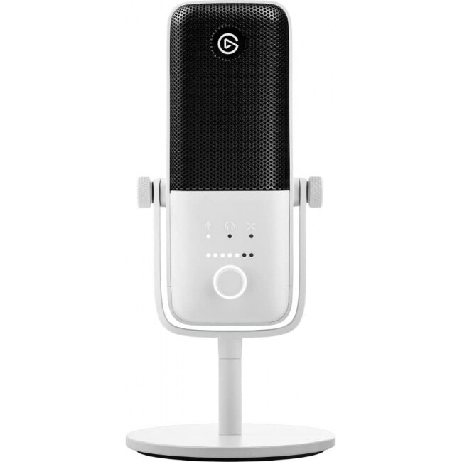 Microfon Desktop Elgato Wave 3, Alb - eMAG.ro