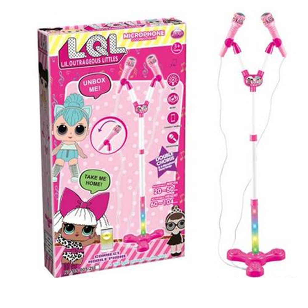 Microfon pentru copii, Lol Surprise, Roz - eMAG.ro