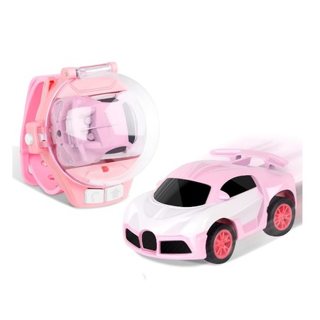 Jucarie cu ceas auto detasabil, cu telecomanda, 2.4 GHz, scara 1:64 ...